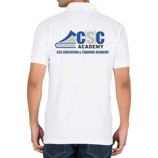 CSC Academy t shirt With Collar – Hellokart.com